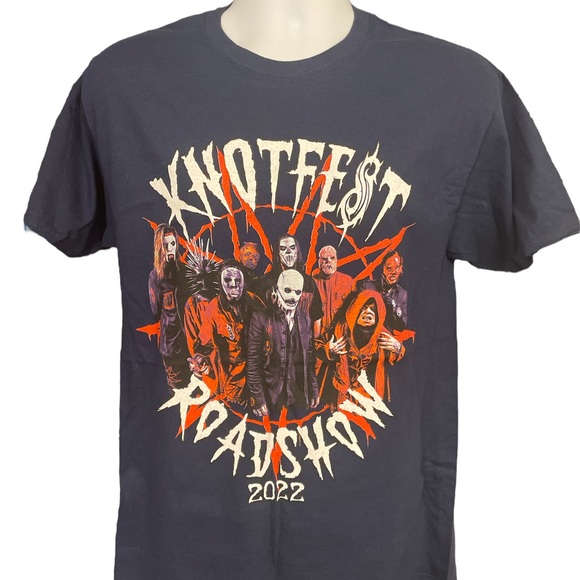 Fruit of the Loom | Shirts | Slipknot Knotfest 222 Concert Tour Tshirt ...